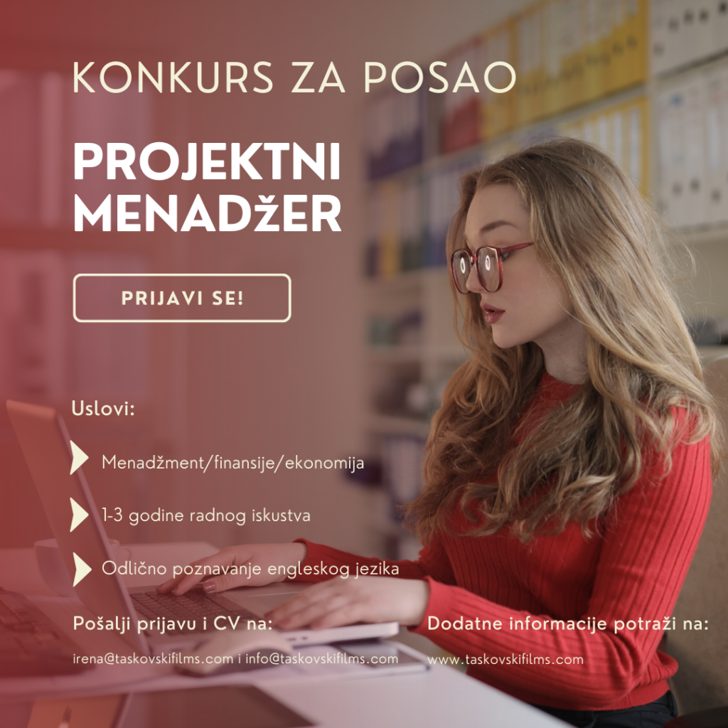 KONKURS ZA POSAO PROJEKTNOG MENADŽERA – Univerzitet PIM