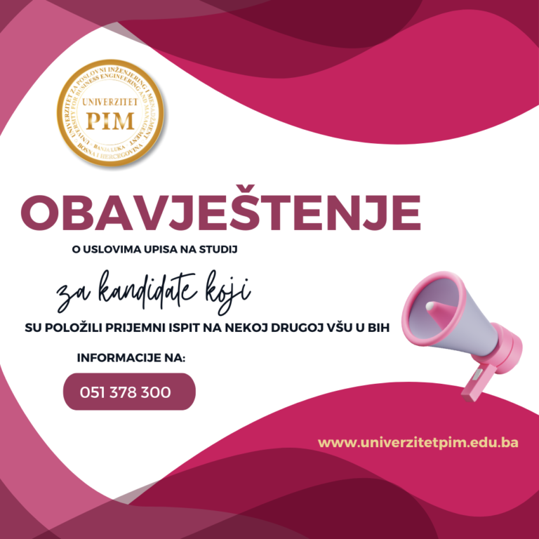 Univerzitet PIM – Univerzitet za poslovni inženjering i menadžment